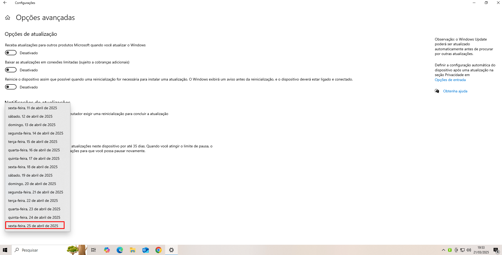 Como bloquear atualizações no Windows 10